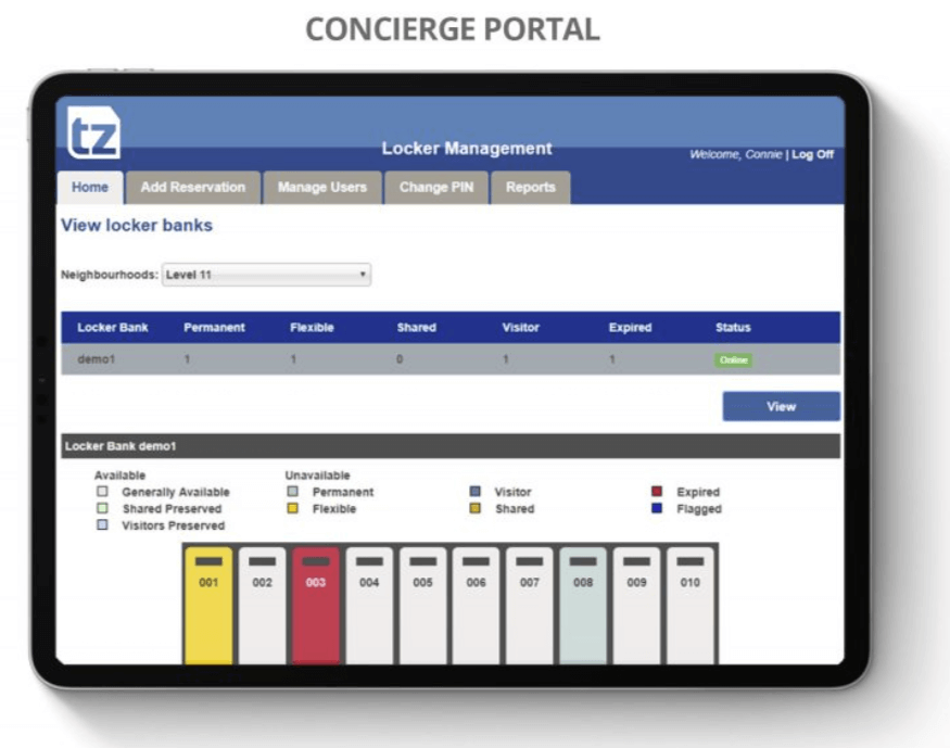 TZ SMART Locker™ | MTSS Group