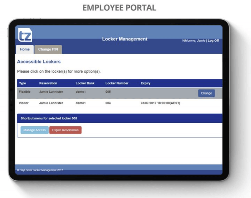 TZ SMART Locker™ | MTSS Group